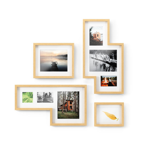 UMBRA MINGLE GALLERY FRAMES NATURAL SET OF 4 – Otto Gunther Online